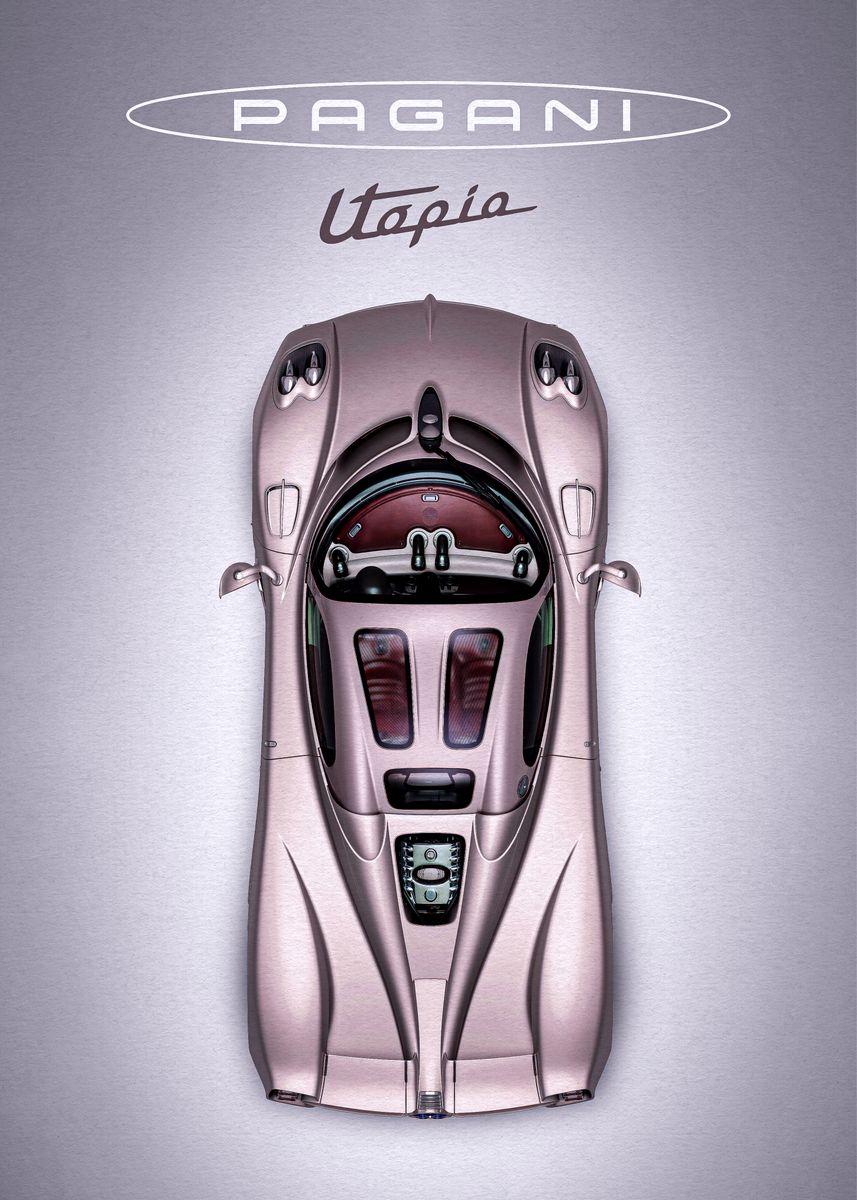 'Pagani Utopia ' Poster, picture, metal print, paint by Lee Rocks ...