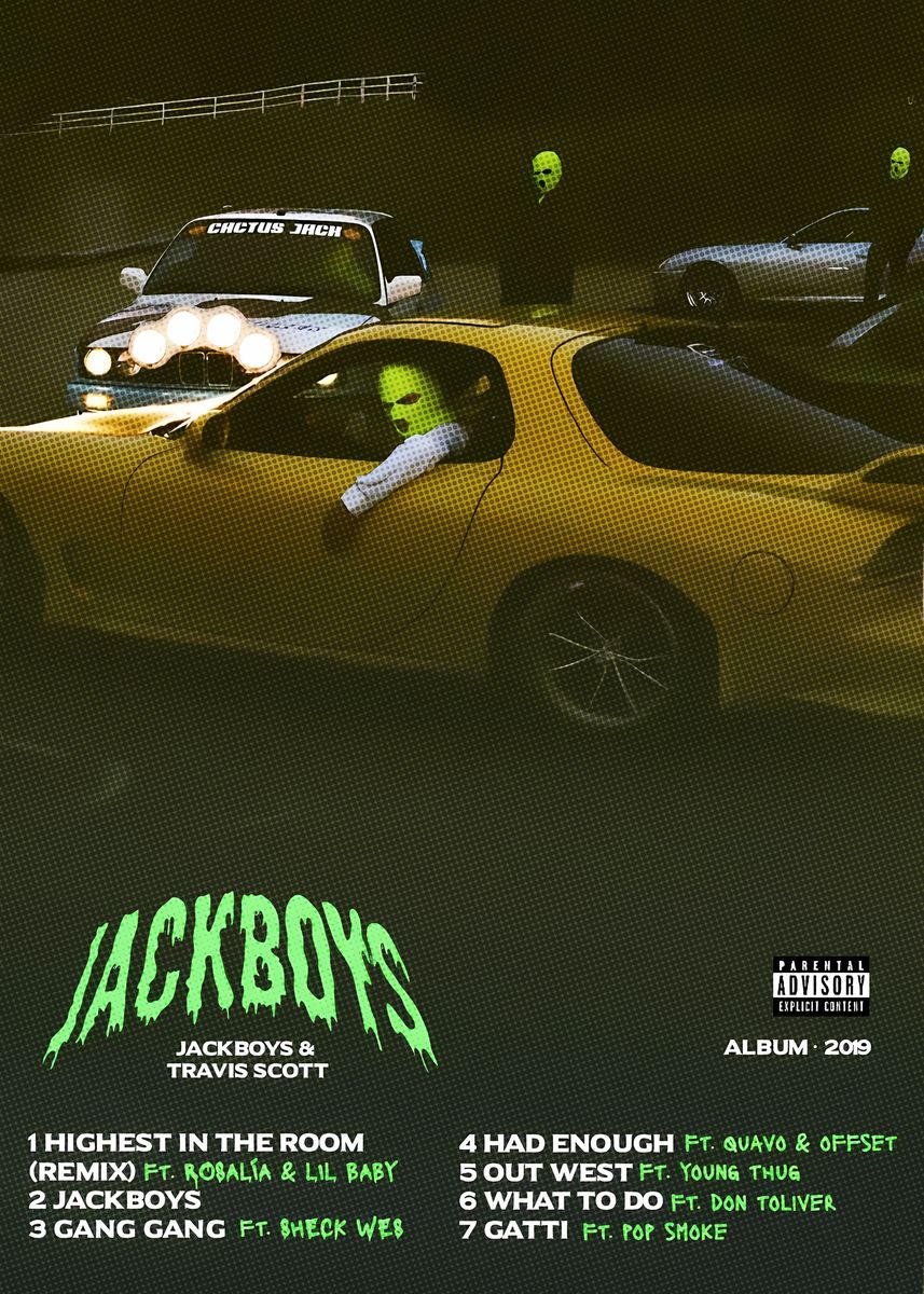 'Jackboys Album Cover' Poster, picture, metal print, paint by eldihihi | Displate