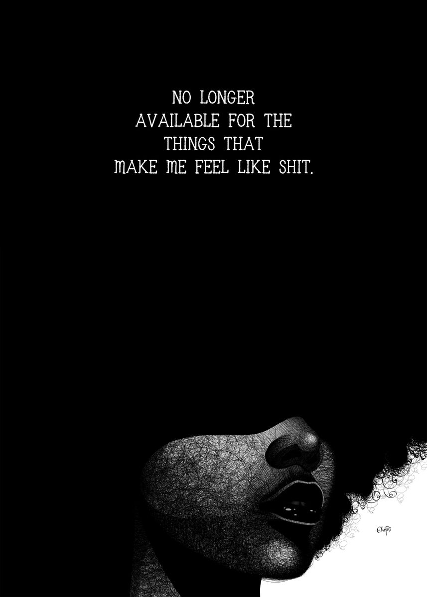 'Unavailable' Poster, picture, metal print, paint by TBJ Ohab | Displate