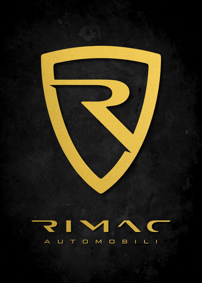 'Rimac Automobili Logo' Poster, picture, metal print, paint by yunur ...
