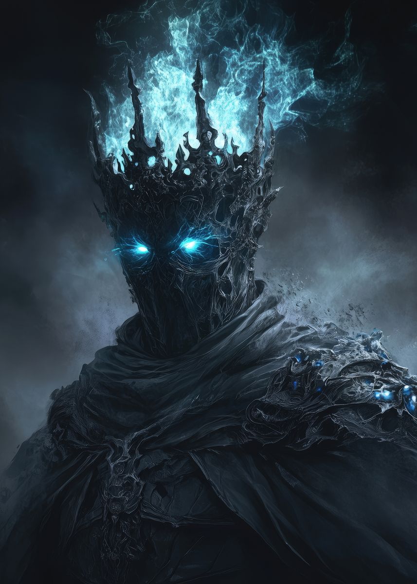 'Dark King Of The Underworld' Poster, picture, metal print, paint by ...
