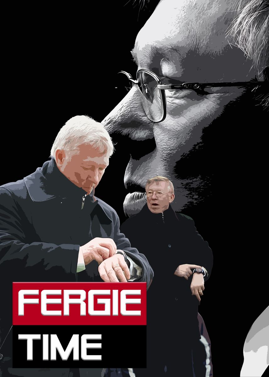 'Fergie Time Poster' Poster, picture, metal print, paint by Edward ...