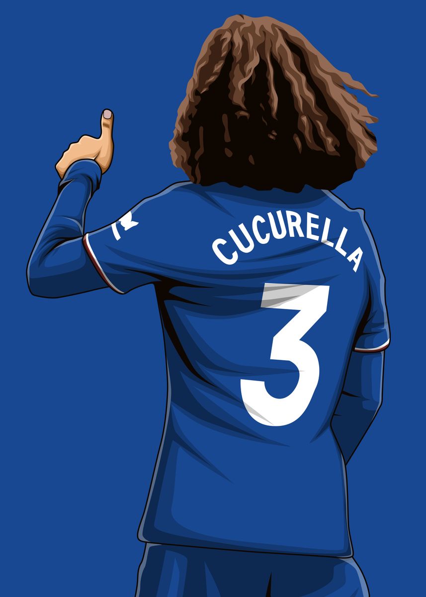 'Marc Cucurella' Poster, picture, metal print, paint by Aldduardo Arts ...