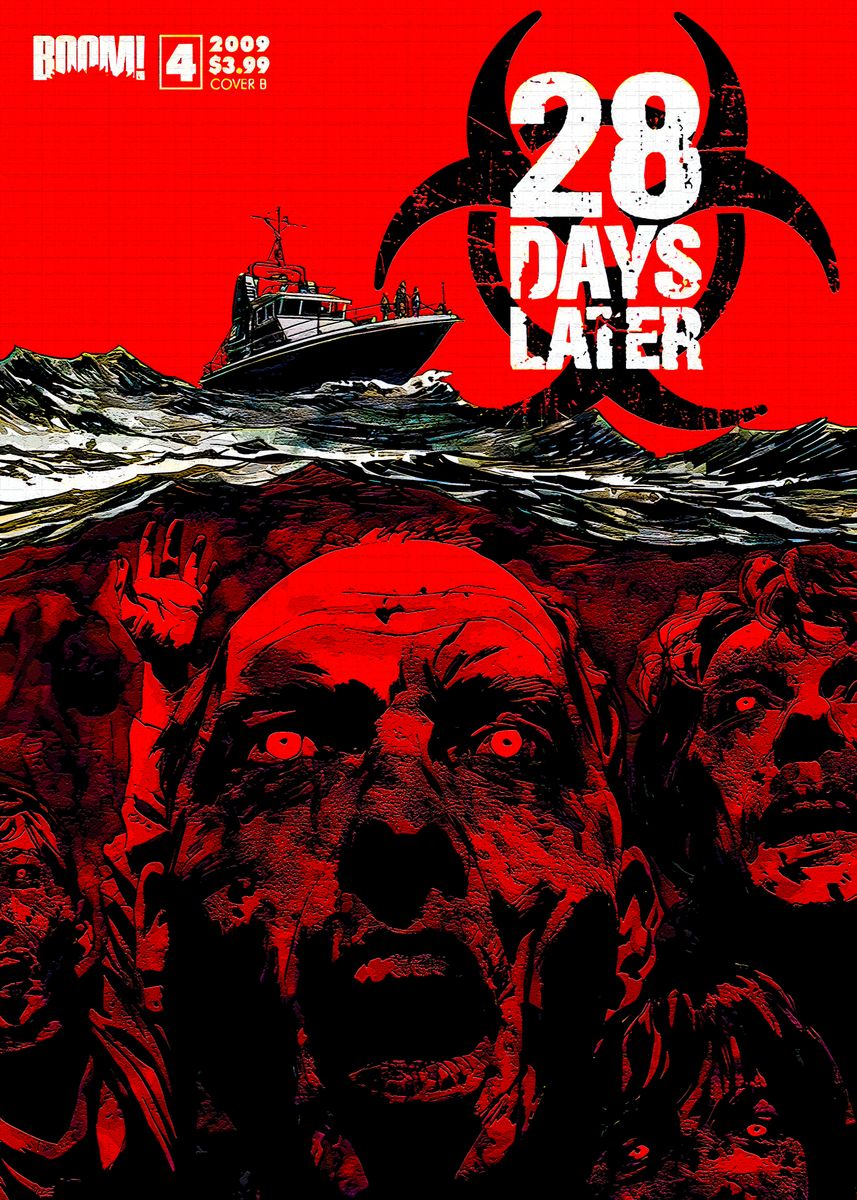 '28 Days Later Comic Cover' Poster, picture, metal print, paint by Keli ...