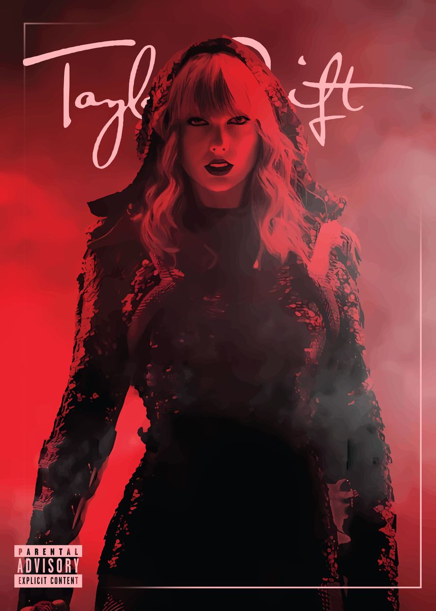'Taylor Swift ' Poster, picture, metal print, paint by Rick E Design ...