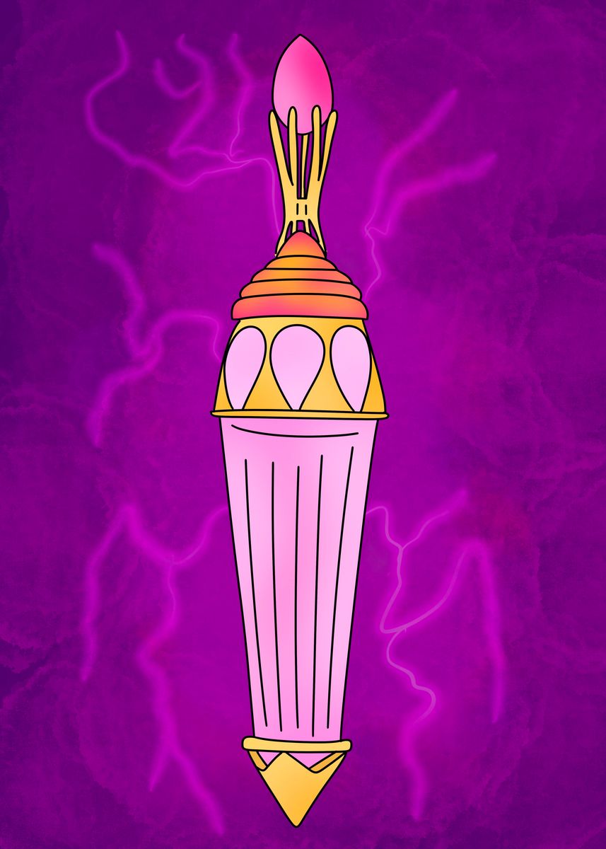 'Death Becomes Her Potion' Poster, picture, metal print, paint by ...