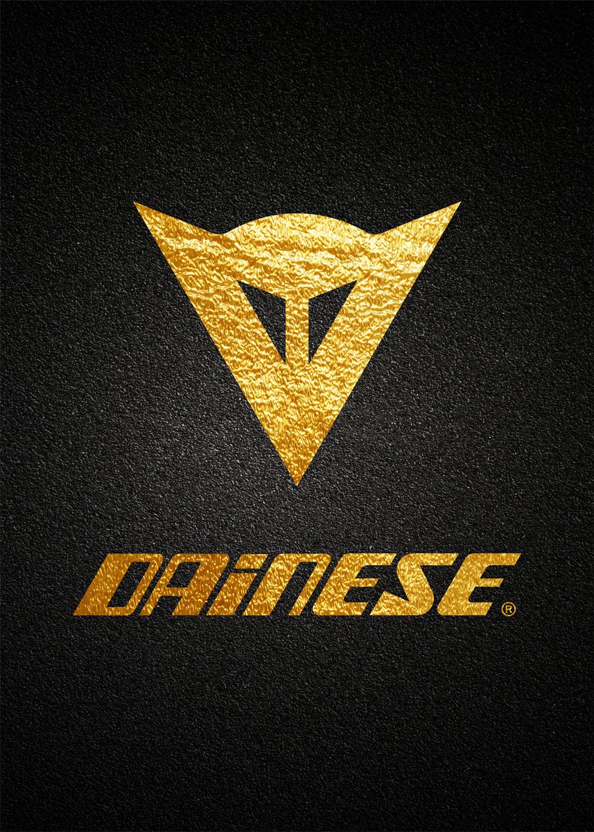 'Dainese Logo' Poster, picture, metal print, paint by Metal Wonder ...