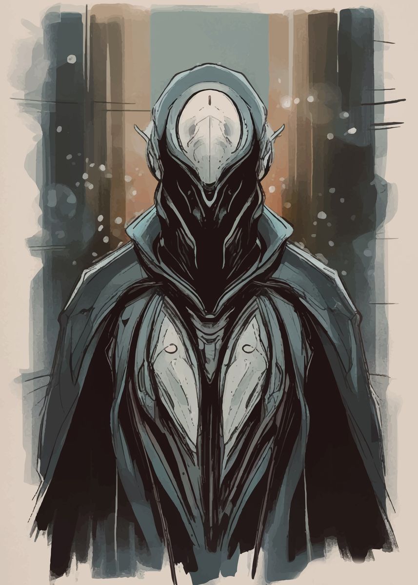 'Warframe Character Art' Poster, picture, metal print, paint by ...
