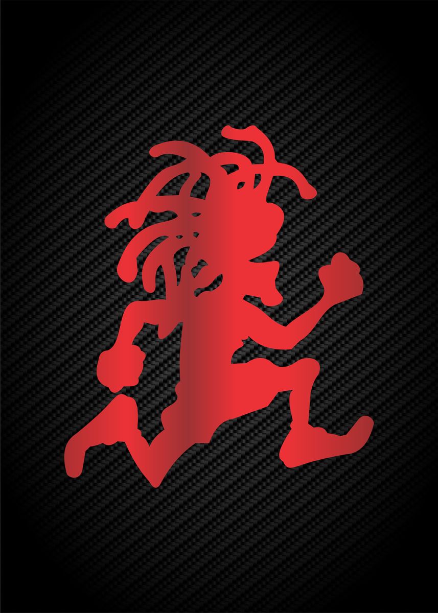 'Red Jester Running' Poster, picture, metal print, paint by Cool ...