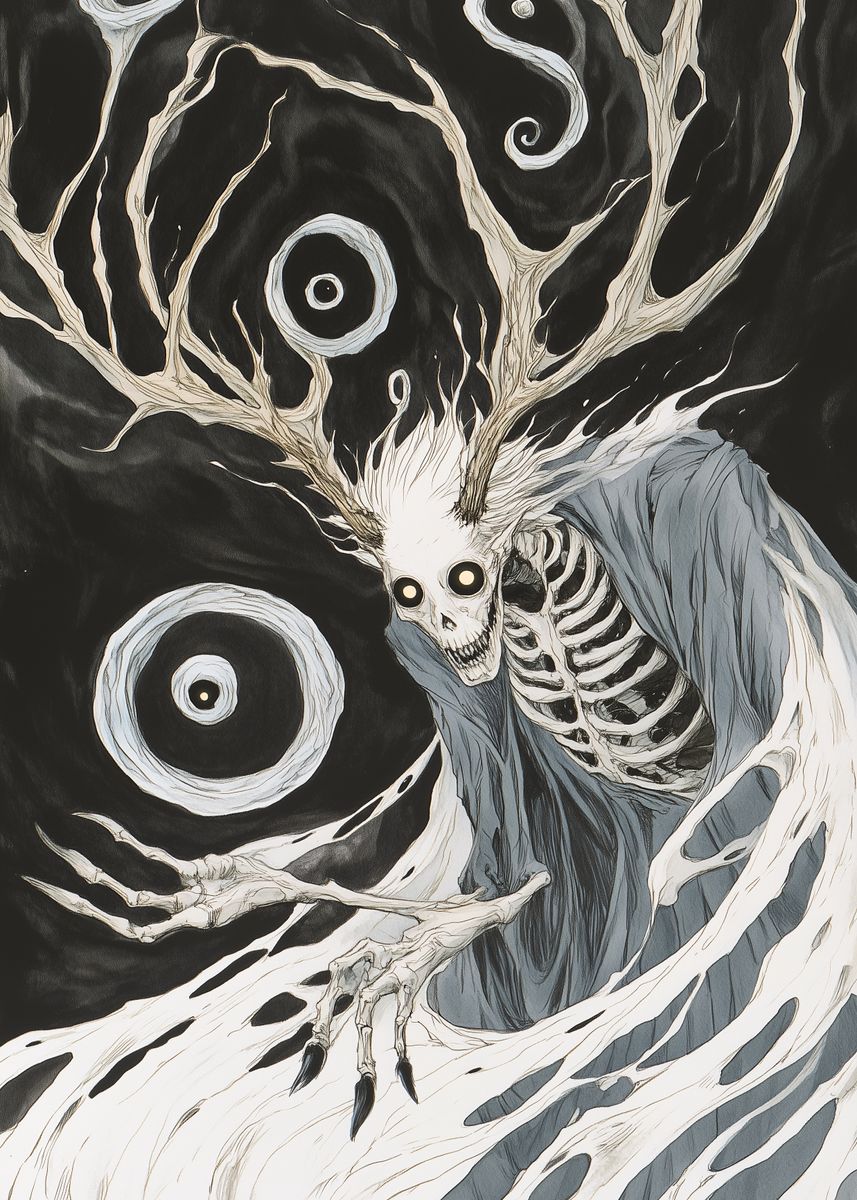 'Wendigo Creature' Poster, picture, metal print, paint by InterGalatica ...