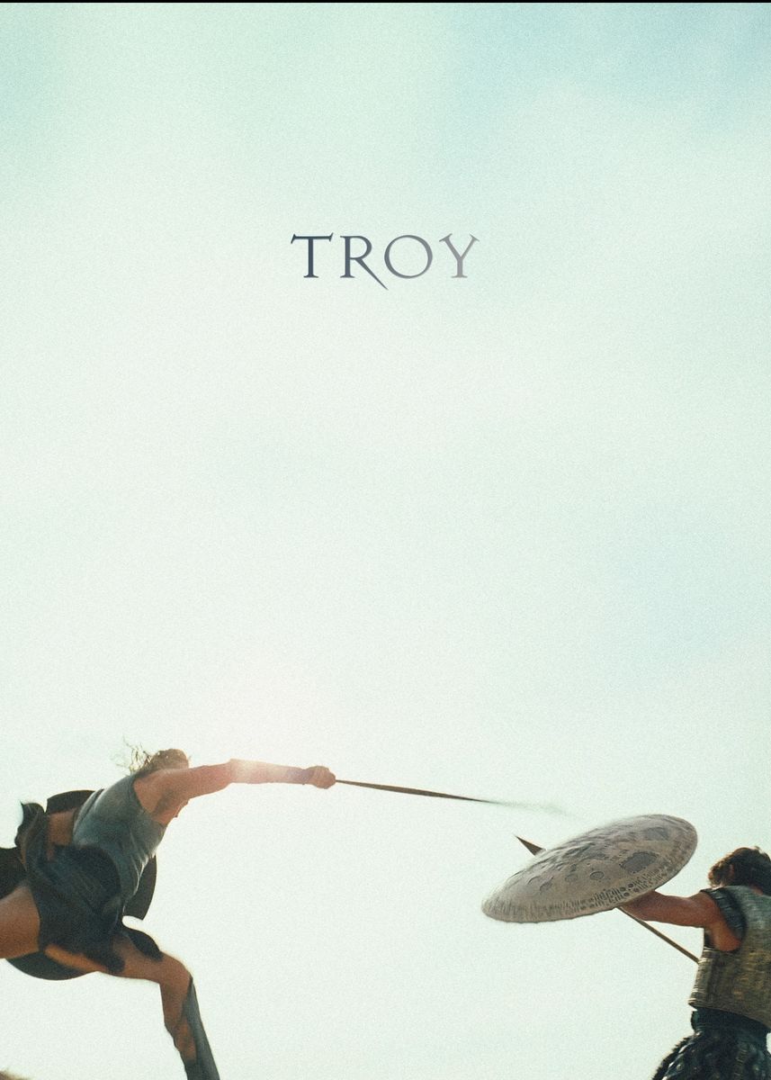 'Troy ' Poster, picture, metal print, paint by Nerdworld 1 | Displate