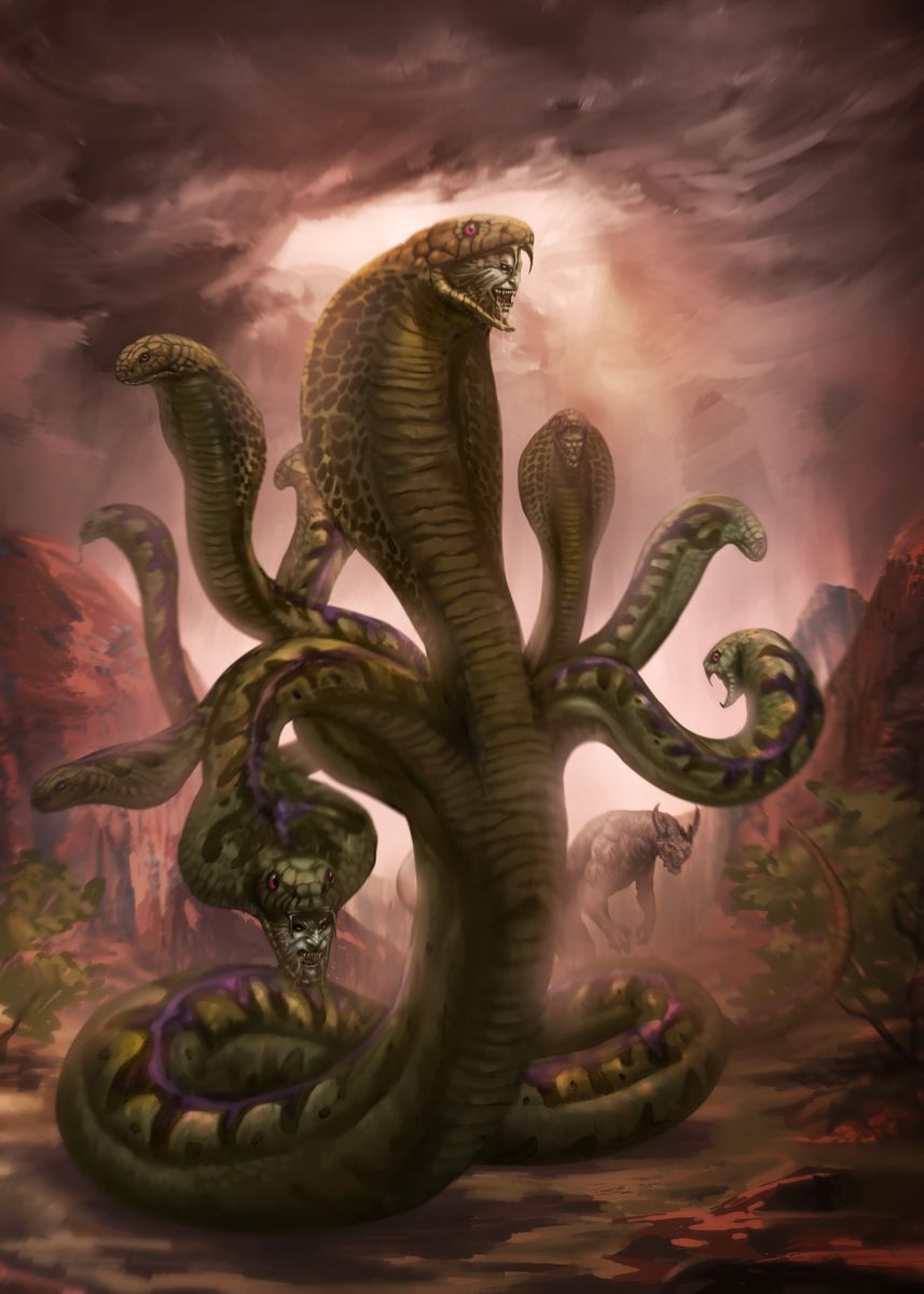 'Xiang-Yao, the Dragon’s Helper' Poster, picture, metal print, paint by ...