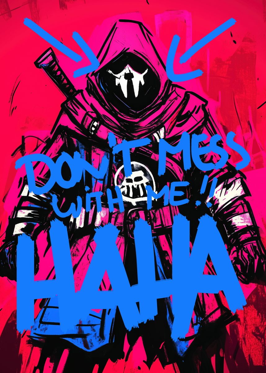 'Girls Play Too - Girlpower' Poster, picture, metal print, paint by ...