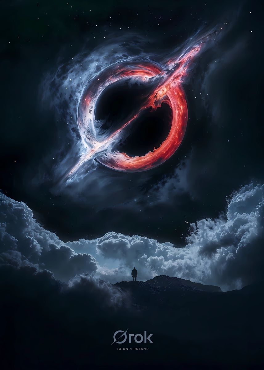 'Grok Black Hole ' Poster, picture, metal print, paint by ...