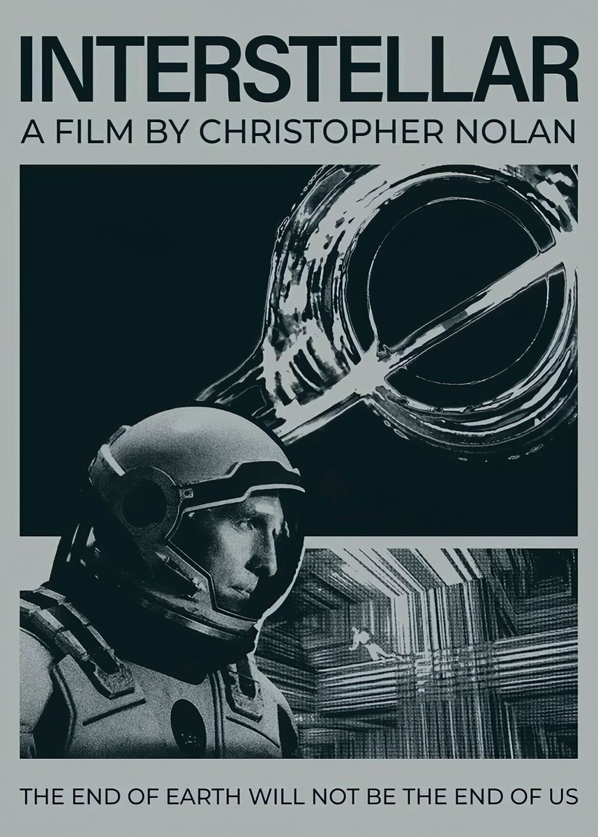 'Interstellar Movie Poster' Poster, picture, metal print, paint by ...