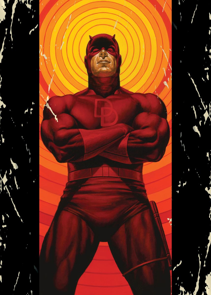 'Daredevil Epic Pose' Poster, picture, metal print, paint by Marvel ...
