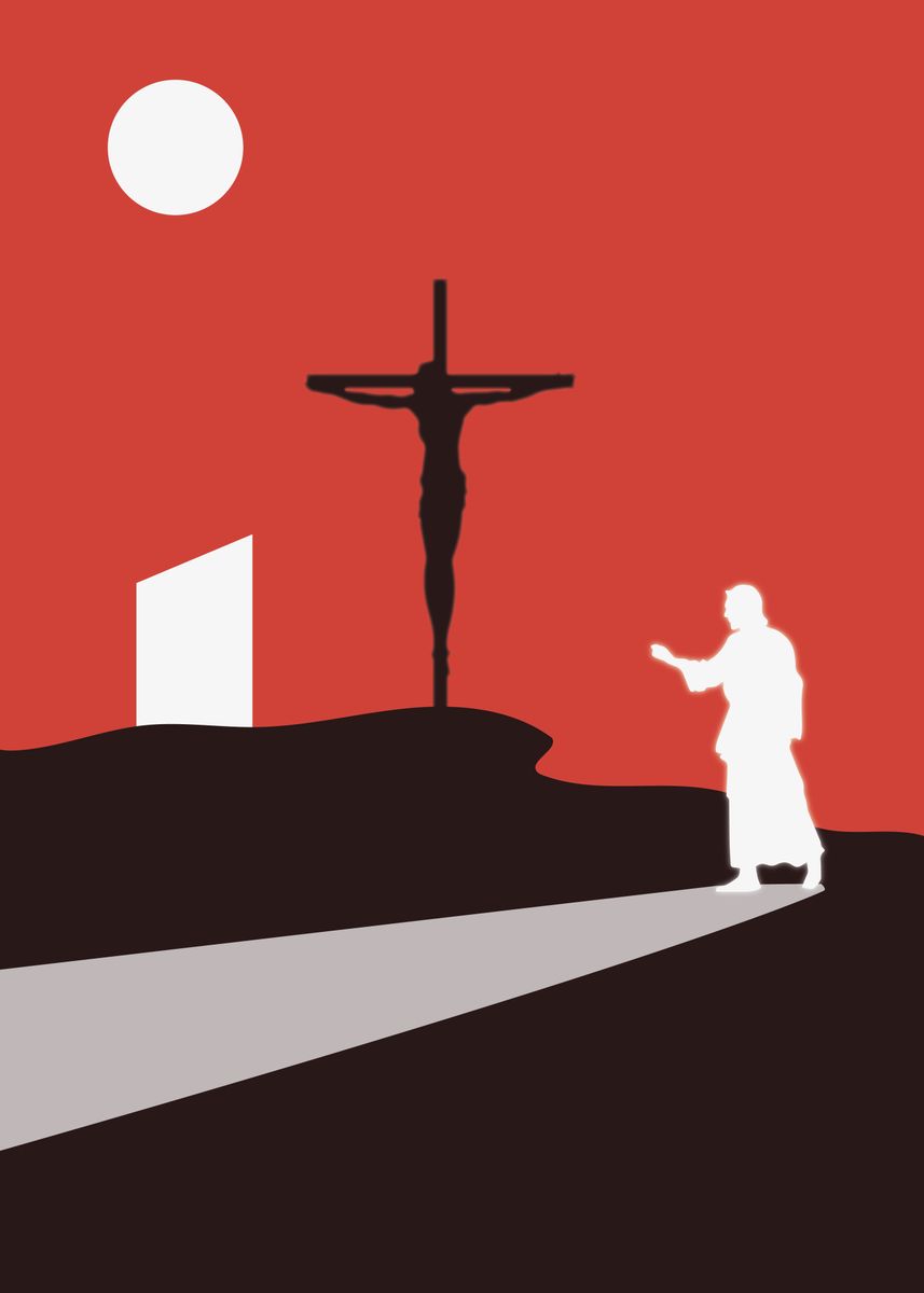 'Jesus Christ' Poster, picture, metal print, paint by Art Creative ...