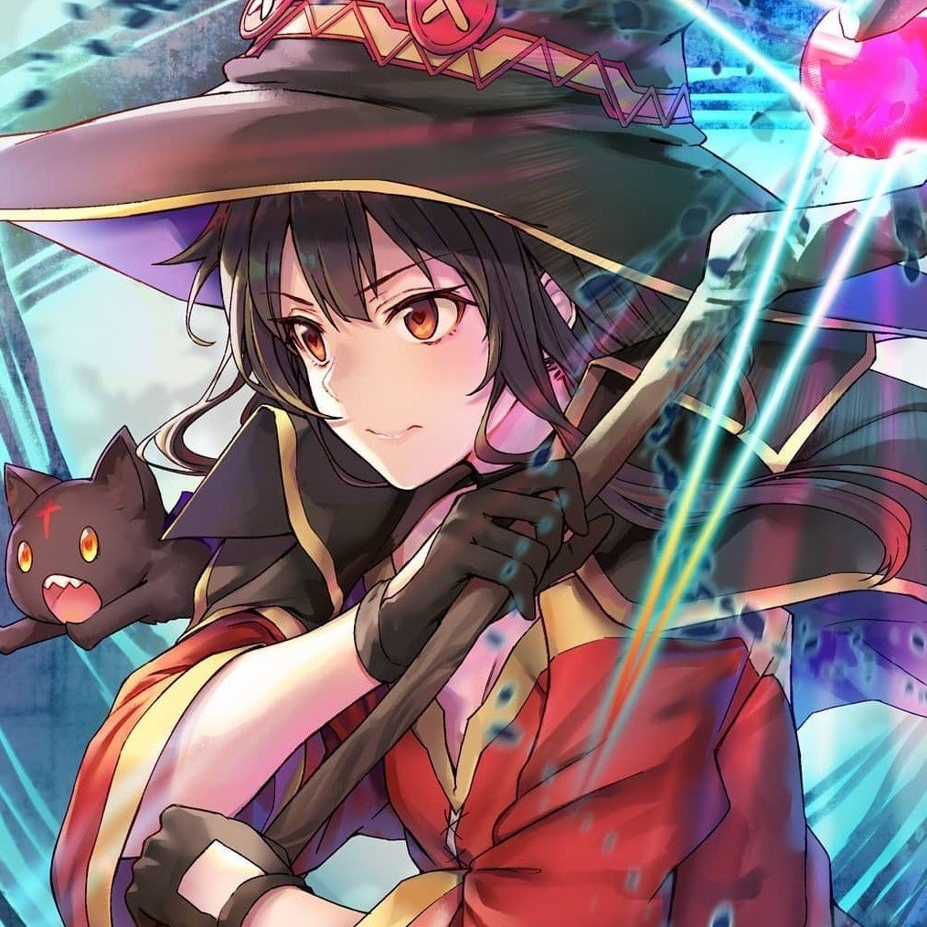 'Megumin' Poster, picture, metal print, paint by Megumin The Crimson ...