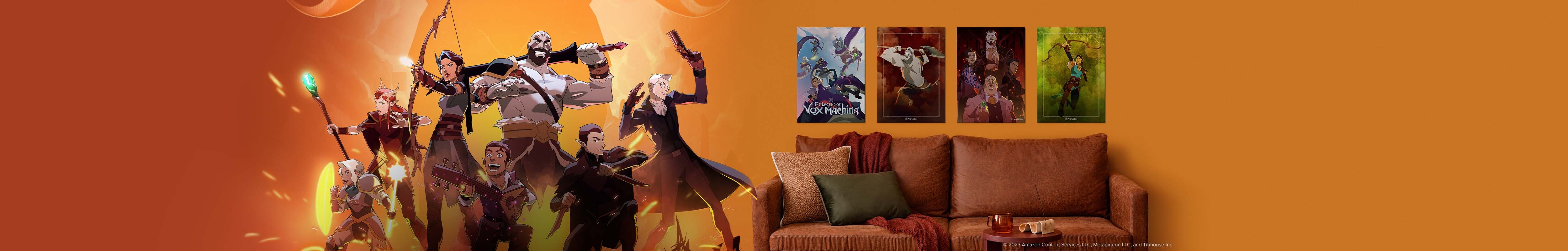 The Legend of Vox Machina Posters - Officially licensed merchandise ...