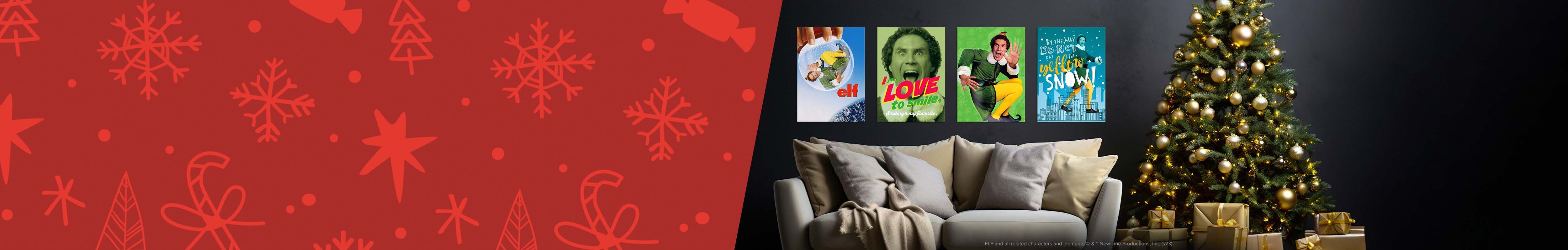 Elf Posters - Officially licensed merchandise, pictures, prints | Displate